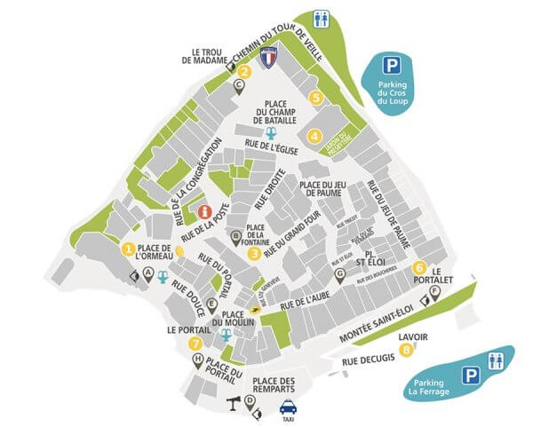 Le Castellet, typisches Bergdorf in der Provence mit langer Geschichte