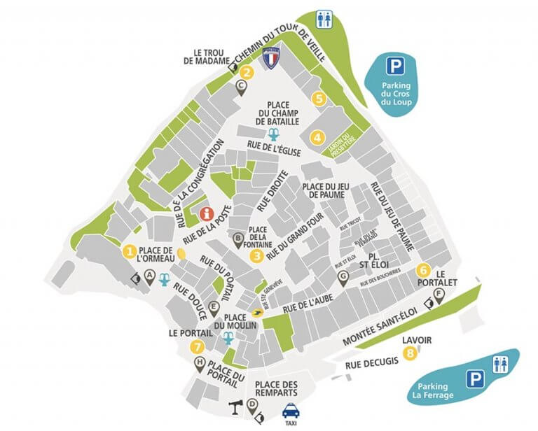 Le Castellet, typisches Bergdorf in der Provence mit langer Geschichte