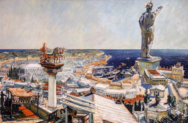 Koloss von Rhodos, Mythos und Wirklichkeit: Wo stand er wirklich?