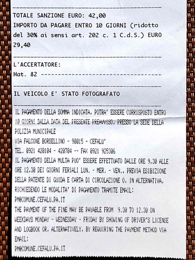 Parken in Italien (2025): wie es geht und worauf ihr achten solltet