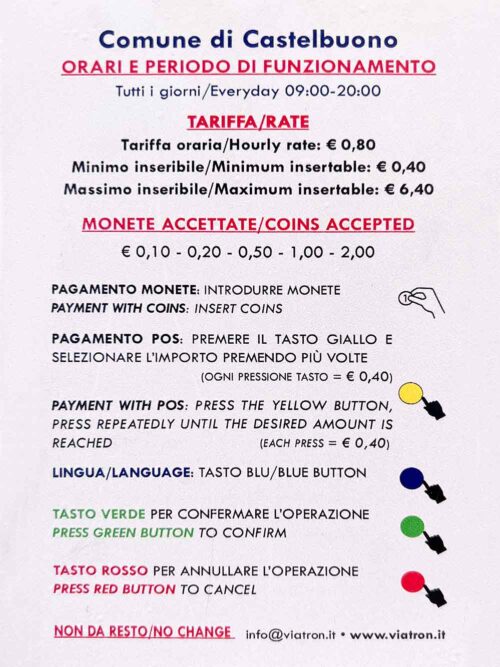 Parken in Italien (2025): wie es geht und worauf ihr achten solltet